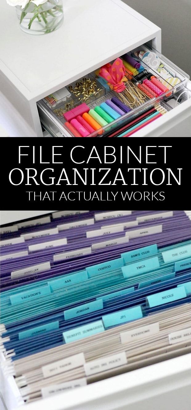 Suggested Home File Categories for Organized Filing System - HouseAffection